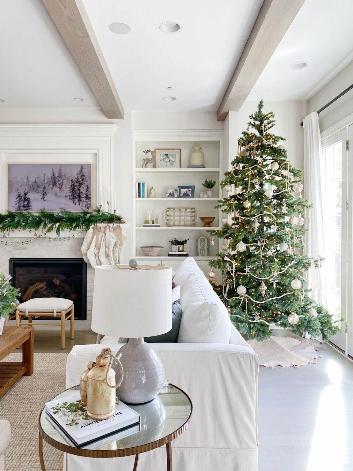 Neutral Christmas Decor | Life On Cedar Lane - Lifestyle Blog