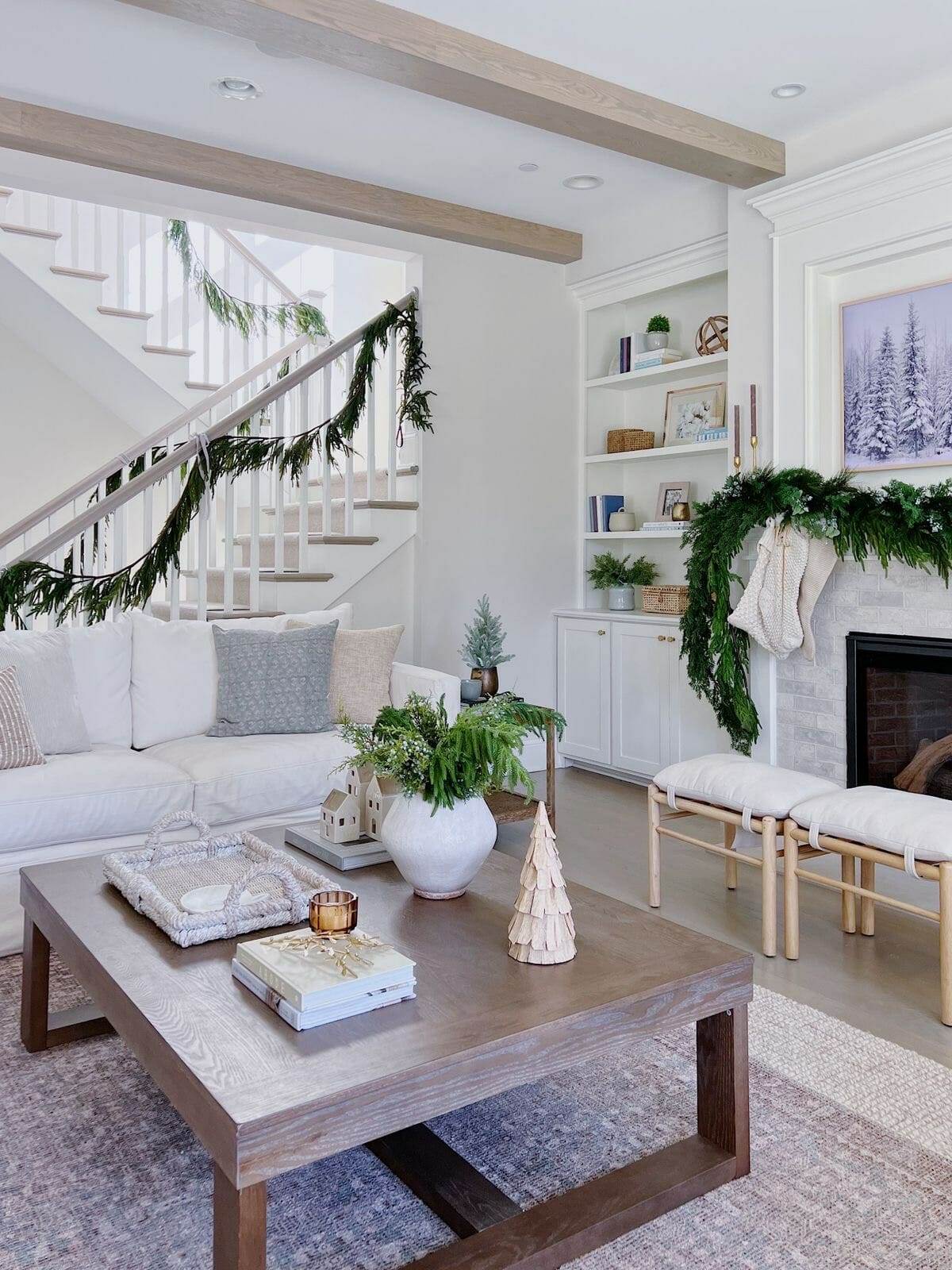 Neutral Christmas Decor | Life On Cedar Lane - Lifestyle Blog